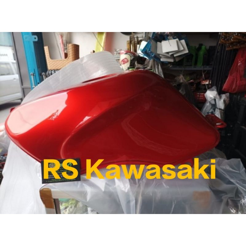 Jual tangki tengki bensin ninja rr new old orange original | Shopee ...