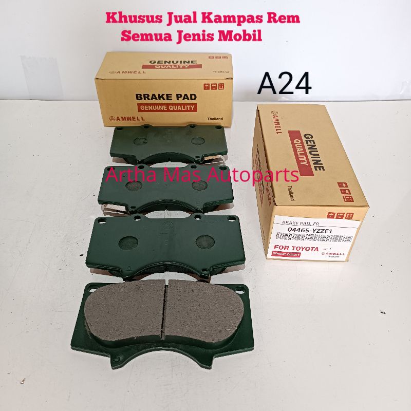 Jual KAMPAS REM DEPAN LAND CRUISE PRADO TJR 150 BRAKE PAD LAND CRUISER ...