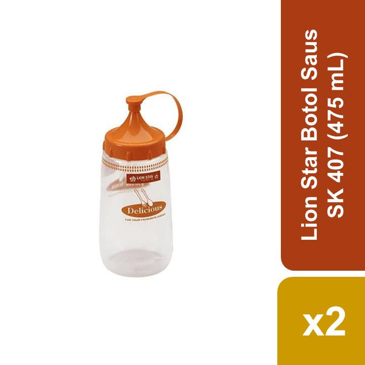 Jual Lion Star Botol Saus / Sauce Keeper 475mL x 2 Pcs (SK 407 ...