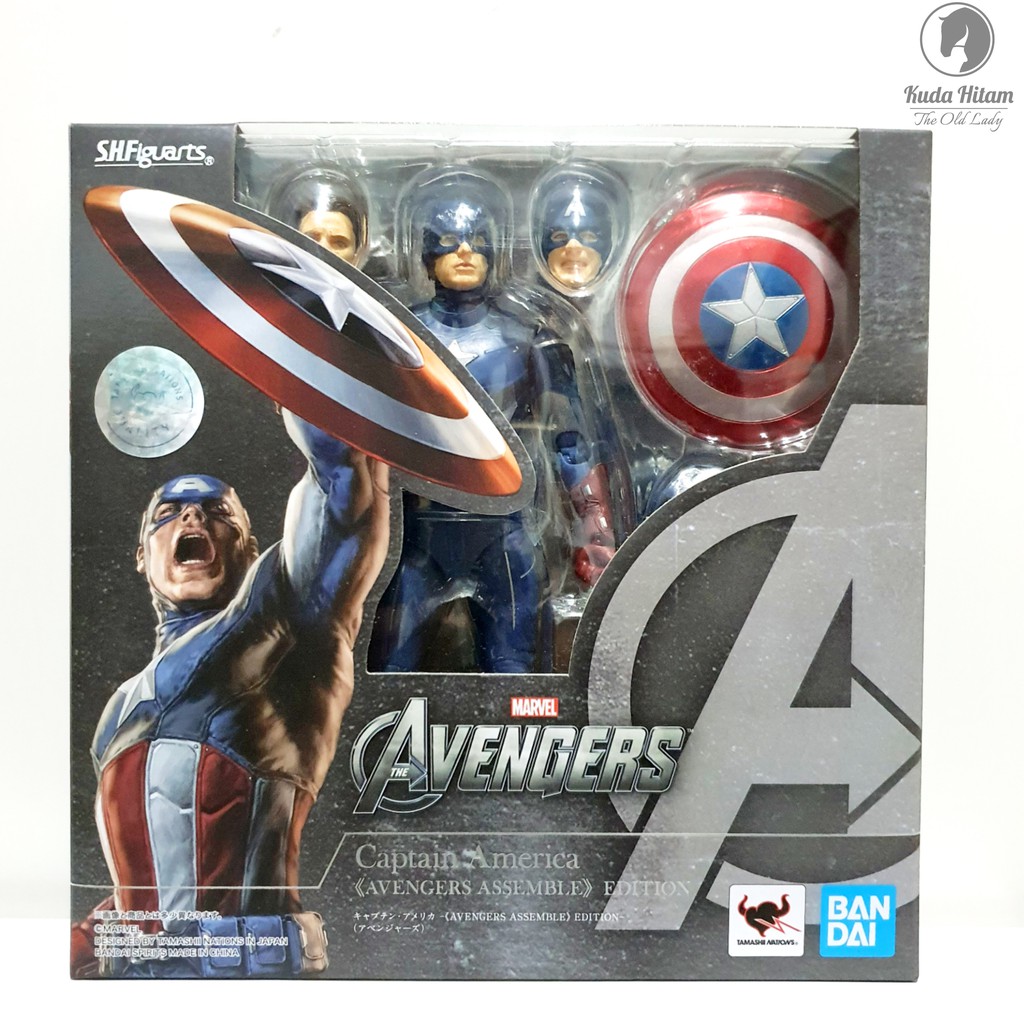 Jual Bandai S.H.Figuarts SHF Captain America Marvel Avengers Assemble ...