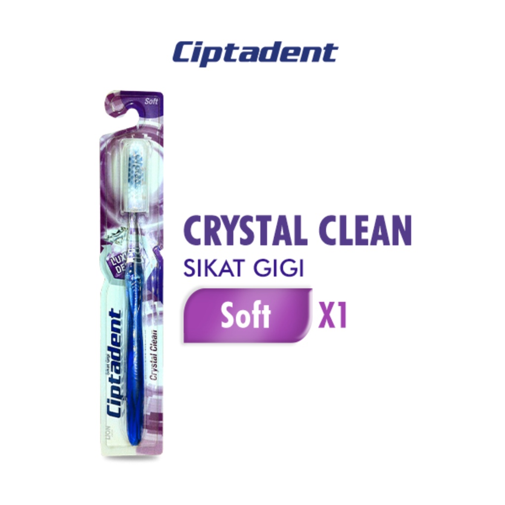 Jual Ciptadent Sikat Gigi Crystal Soft | Shopee Indonesia