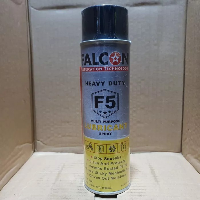 Jual FALCON F5 MULTI-PURPOSE LUBRICANT SPRAY (500ML) | Shopee Indonesia