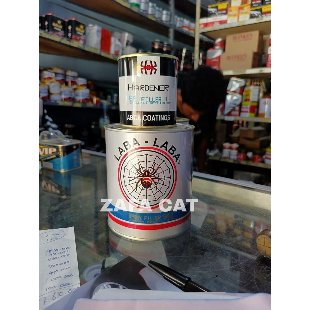 Jual EPOXY FILLER LABA LABA PUTIH / ABU ABU / 2 KOMPONEN ( 1 KG ...