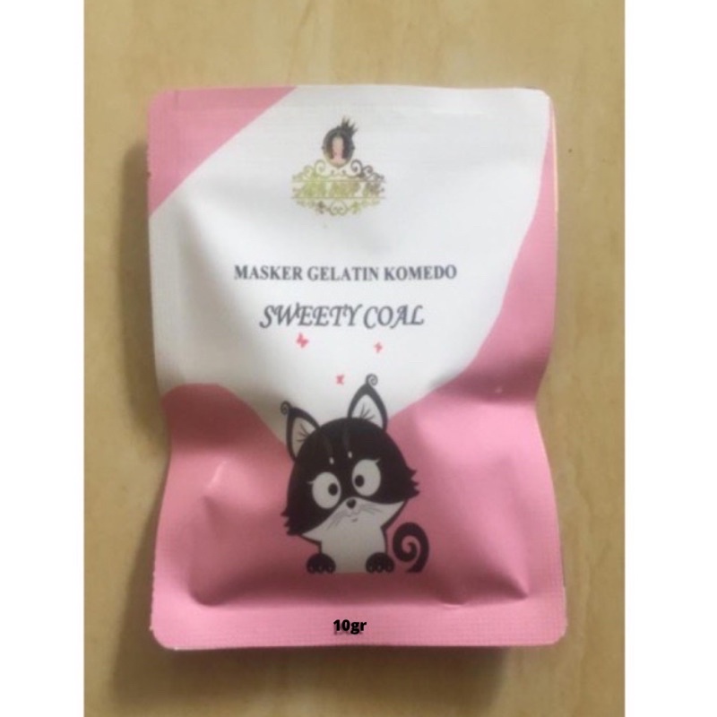 Jual Masker Gelatin Sweety coal (10gr) | Shopee Indonesia