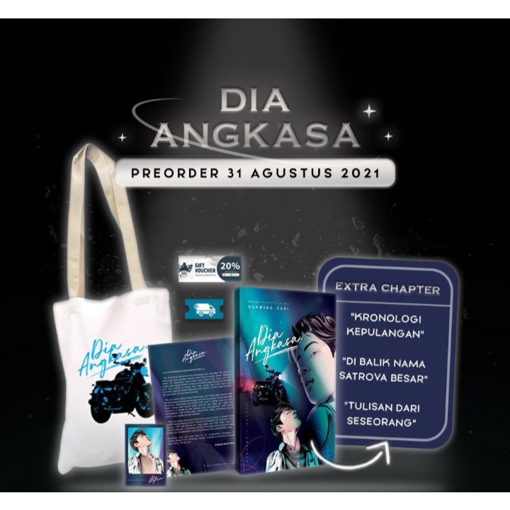 Jual Novel Dia Angkasa (Paket Aurora - Angkasa) | Shopee Indonesia