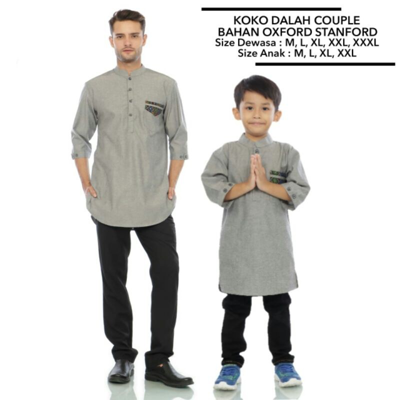 Jual KoKo Couple Ayah Anak Model Koko Batik Size M L XL XXL XXXL Bahan ...