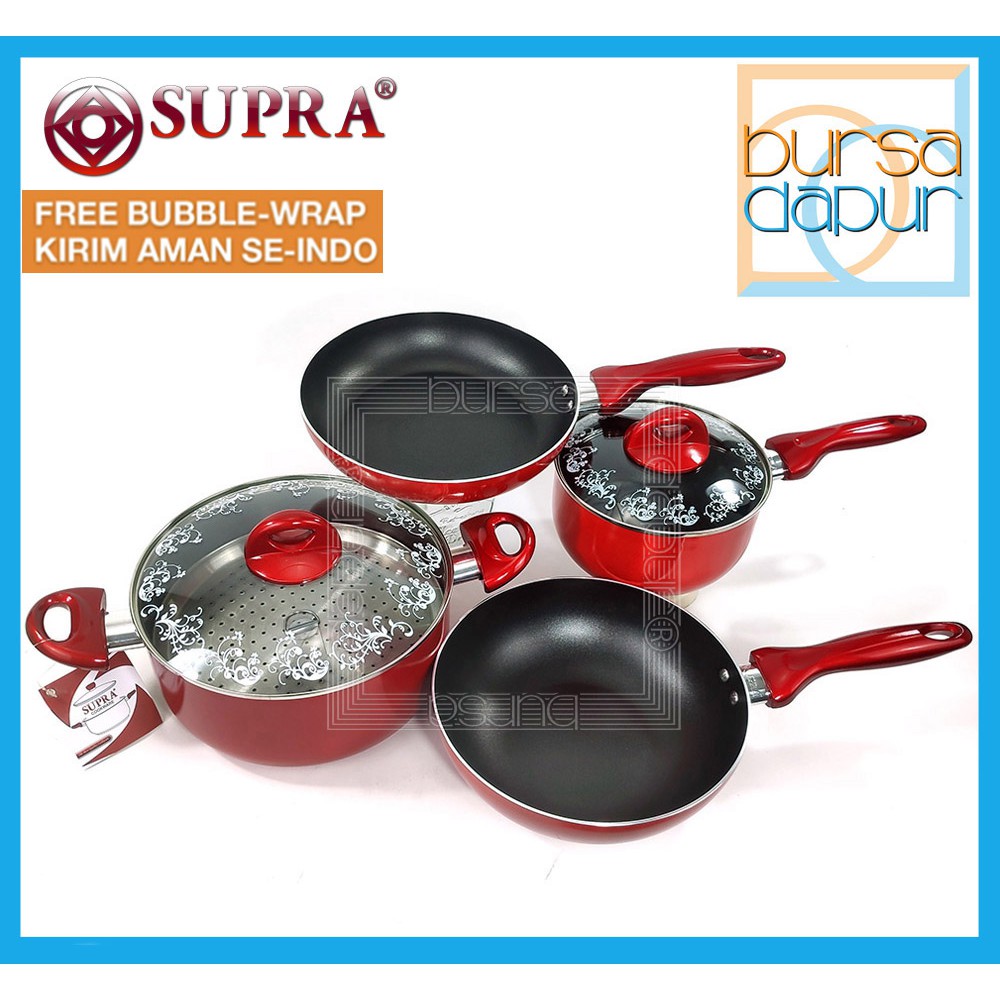 Jual Supra Rosemary Panci Set 7 Pcs Cookware | Shopee Indonesia