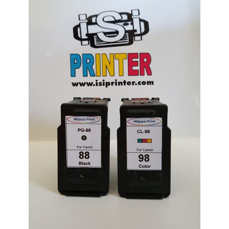 Jual Canon 88 Black / 98 Color Tinta Cartridge Compatible - isiprinter ...