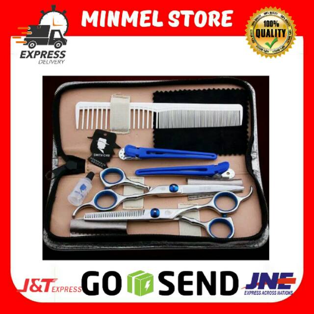Jual SET GUNTING RAMBUT SALON PROFESIONAL LENGKAP UNTUK BARBERSHOP ...