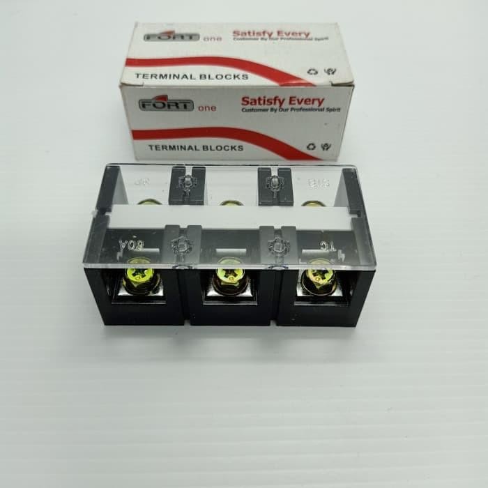 Jual TERMINAL BLOK FORT TC 603 3P 60A | Shopee Indonesia