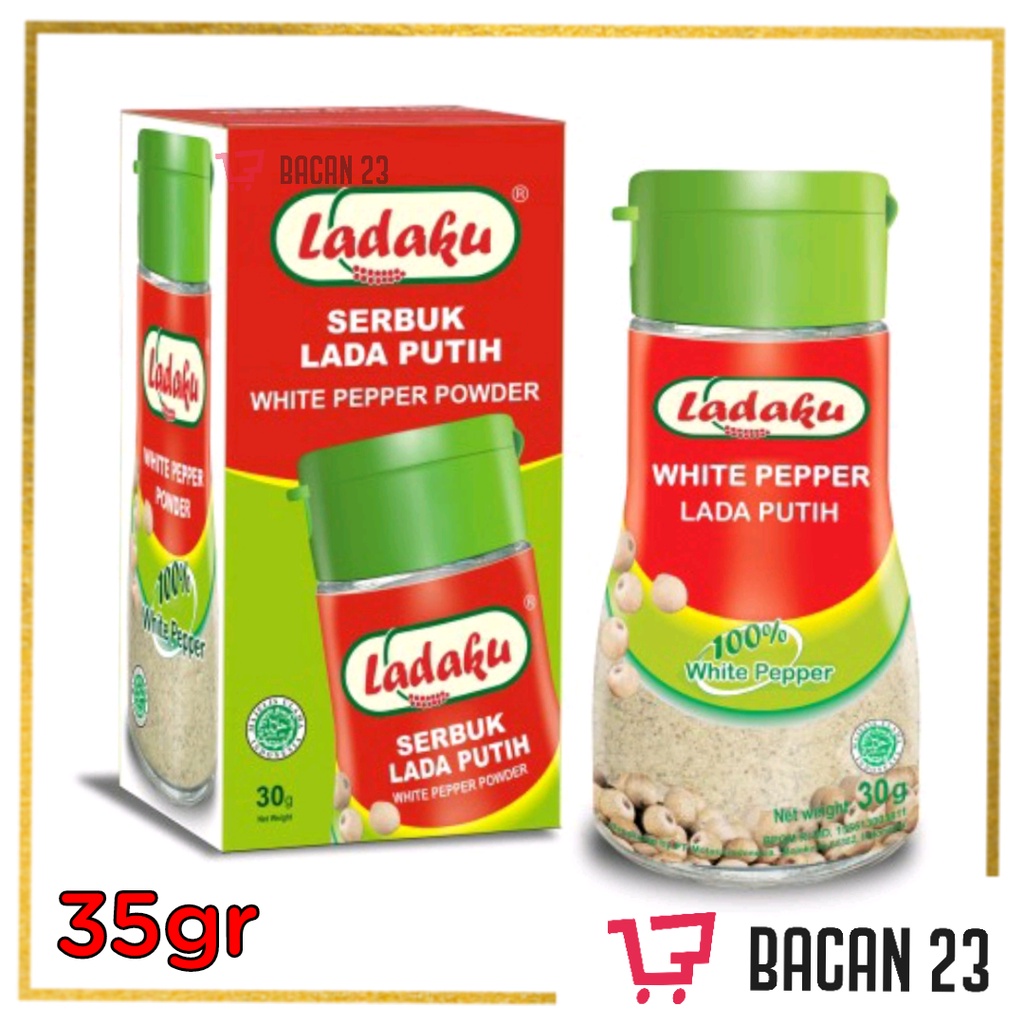 Jual Ladaku Merica Bubuk ( 35 gr ) / Lada Putih / Lada Bubuk / Bacan 23 ...