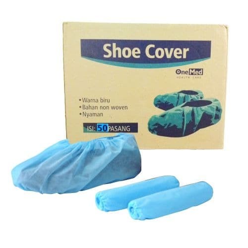 Jual Disposable Shoe Cover Sepatu Pelindung Protector Onemed Ecer ...