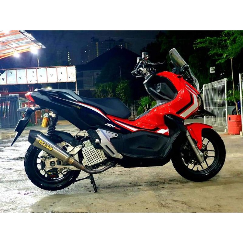 Jual Knalpot ARROW Long Honda ADV 150 Full System ( PNP ) | Shopee ...