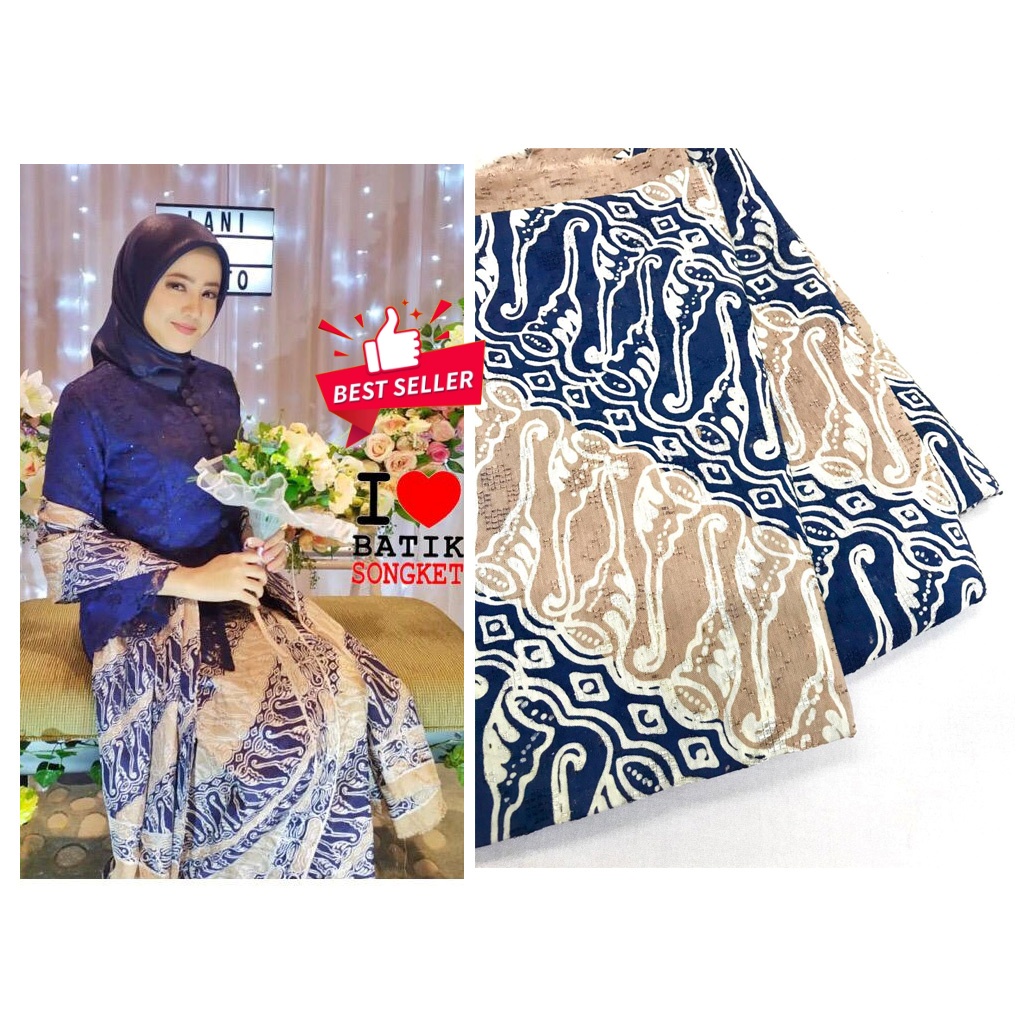 Jual DOBY NAVY PASTEL MOTIF 5 DOBI DOBBY BAHAN KAIN BATIK KATUN PARANG ...