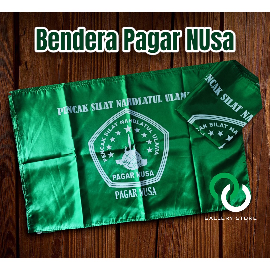Jual Bendera Pagar Nusa 90 x 60 bahan Polyster kualitas baik - murah ...