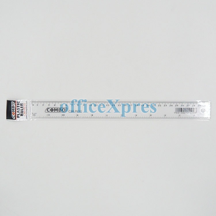 Jual Penggaris Plastik 30cm / Rol Plastik / Mistar Plastic Combo ...