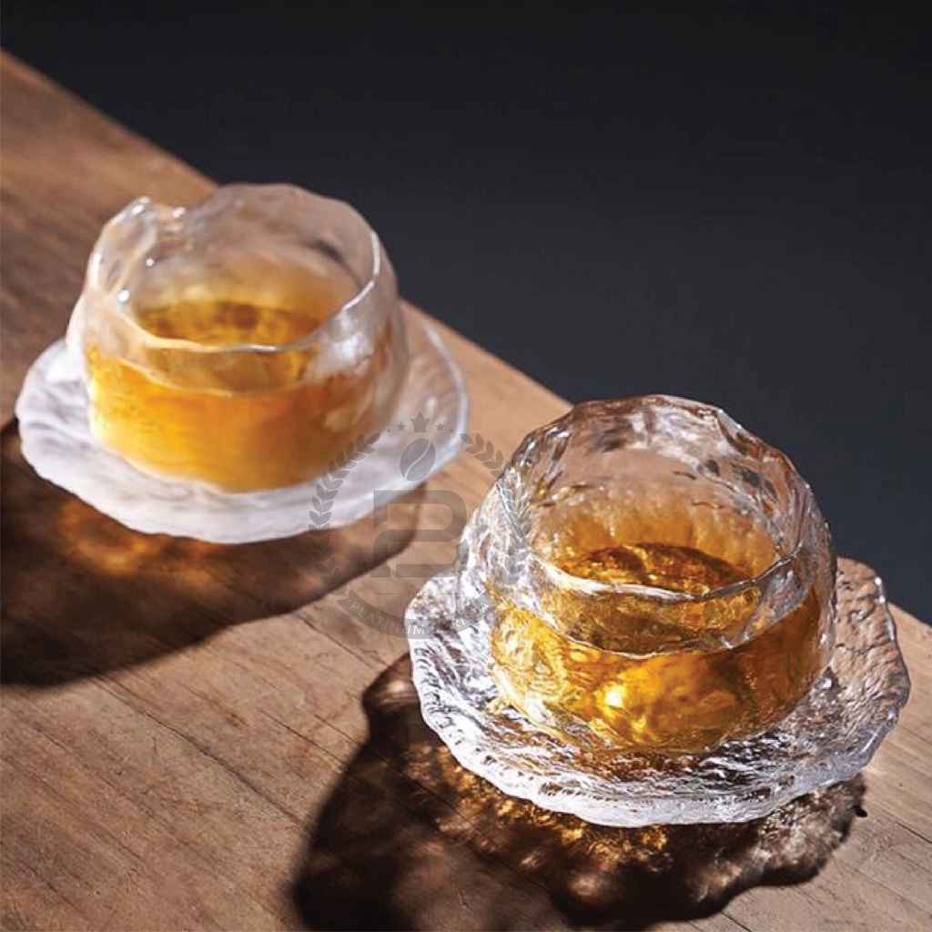 Jual Crystal Tea Cup Elegant 50ml Cangkir Gelas Teh Kecil Cantik Bunga ...