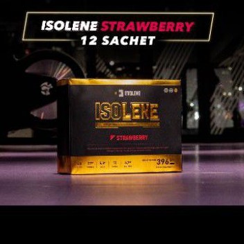 Jual ISOLENE 1 BOX 12SACHET RASA STRAWBERRY/COKLAT/VANILLA | Shopee ...