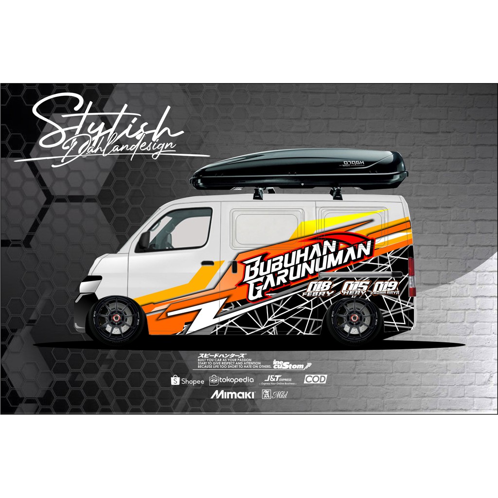 Jual decal grandmax blindvan decal luxxio | Shopee Indonesia