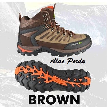 Jual Sepatu Gunung Outdoor Pro Lynk Brown | Shopee Indonesia