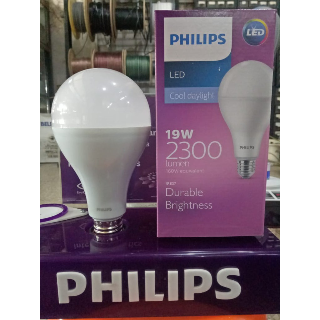 Jual LAMPU LED PHILIPS 19W PUTIH | Shopee Indonesia