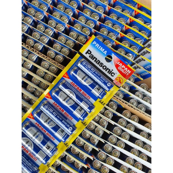 Jual BATTERY AAA BATERAI A3 PANASONIC BIRU HARGA PER PASANG. | Shopee ...