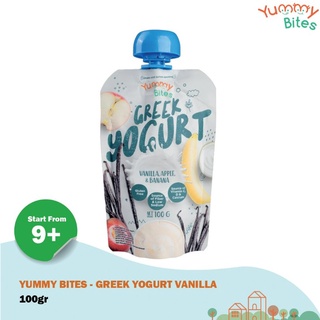 Jual Yummy Bites yoghurt puree 100g pure buah bubur mpasi 100g Organic ...