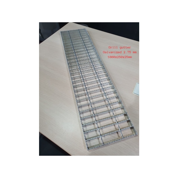 Jual Tutup Got / Tutup Selokan / Grill Gutter Galvanis 100 cm | Shopee ...