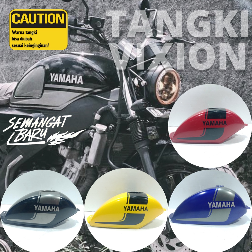 Jual TANGKI VIXION TUTUP TANGKI NINJA CUSTOM KUALITAS PREMIUM TENK TANK ...
