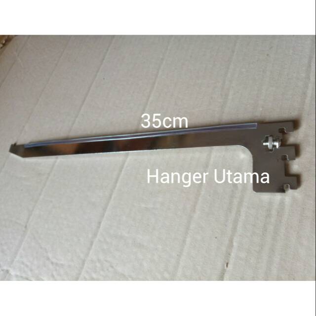 Jual Bracket kaca / tatakan kaca Uk 35cm | Shopee Indonesia