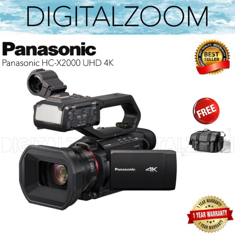 Jual Panasonic HC-X2000 UHD Camcorder 4K - X2000 - X 2000 | Shopee ...