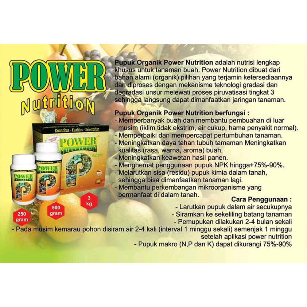 Jual Power Nutrition-Pupuk Organik NASA | Shopee Indonesia