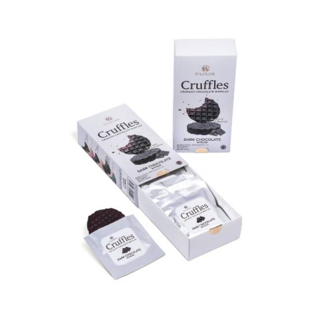 Jual D'Lanier Dark Chocolate Intense Cruffles - 66 gr (5 sachet ...