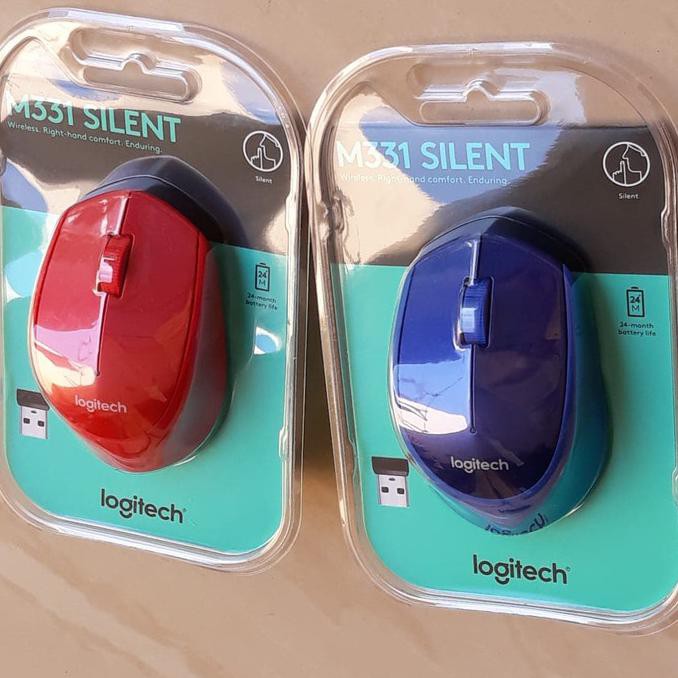 Jual Termurah!!! Mouse Wireless Logitech M331 Silent Plus Original ...
