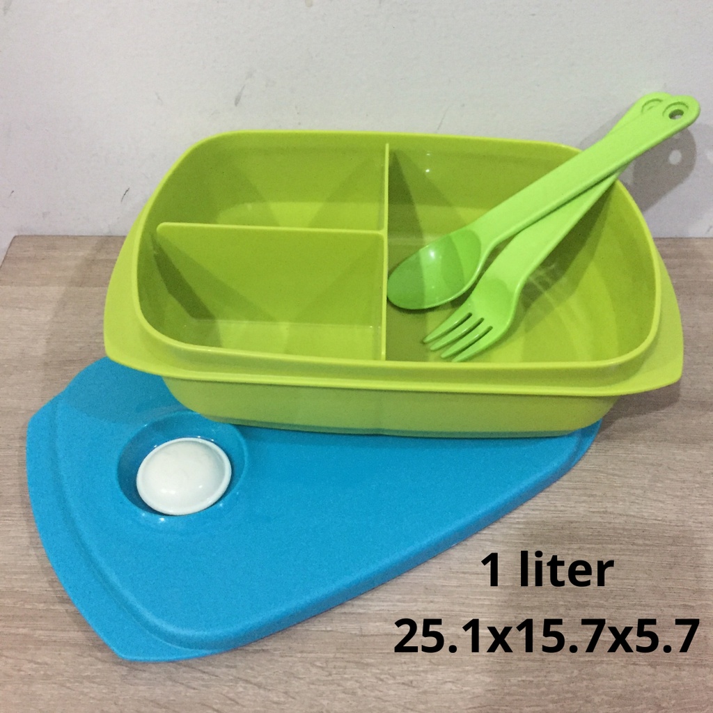 Jual BYO lunch Set KOLEKSI JADUL / extreme meal box hitam / cwl set ...