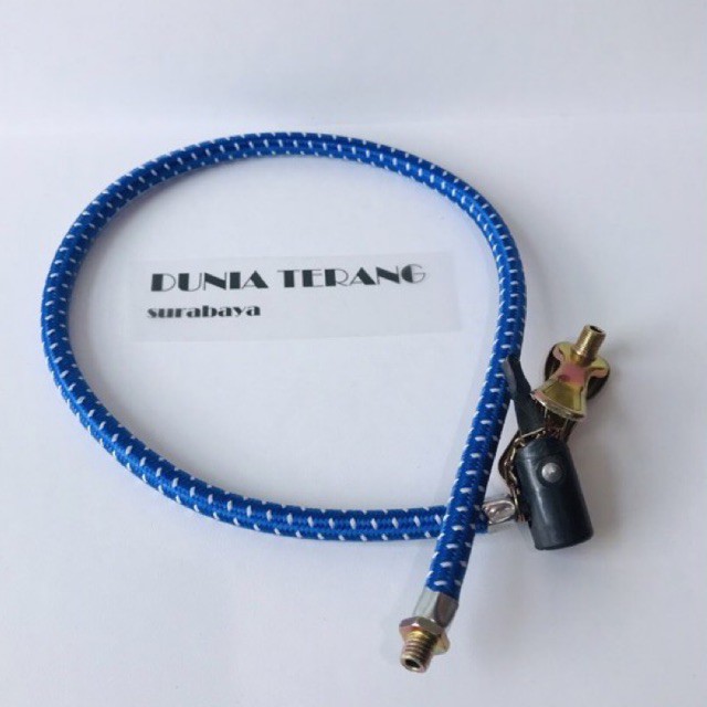 Jual Selang Pompa Sepeda KTP 2in1 2 kepala Jepit kepala Tekuk untuk ...