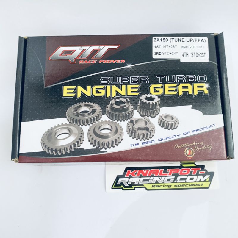 Jual Gigi Rasio Ninja Tune Up Qtt Racing | Shopee Indonesia