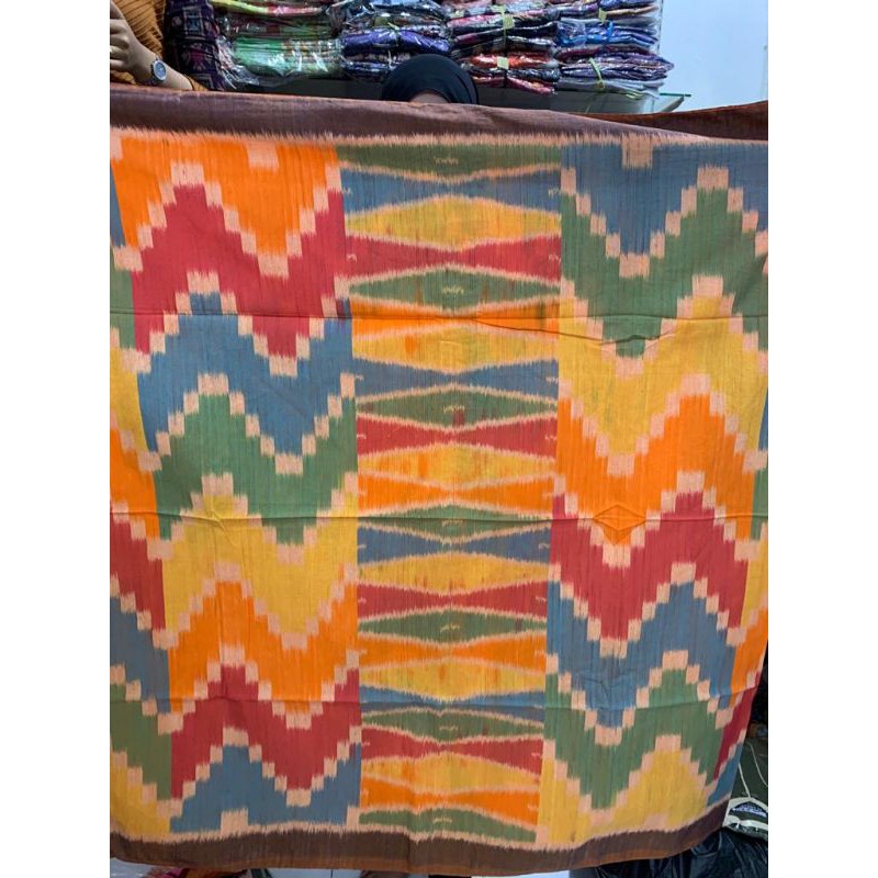 Jual KAIN TENUN CORAK INSANG KHAS KALIMANTAN BARAT | Shopee Indonesia