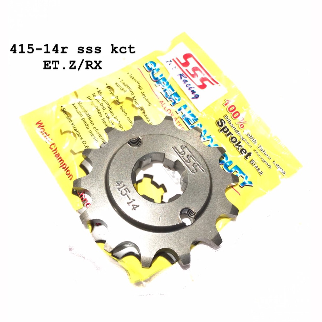 Jual GIR DEPAN 415 14-16T HONDA KCT SSS MEGAPRO TIGER CB150 SONIC VERZA ...