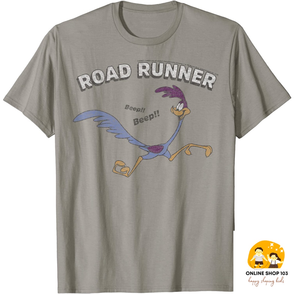 Jual Baju Anak Looney Tunes Road Runner Distressed Portrait T-Shirt ...