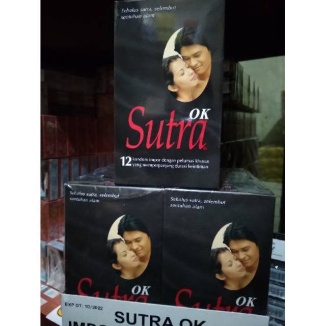 Jual Kondom Sutra OK (Hitam) | Shopee Indonesia