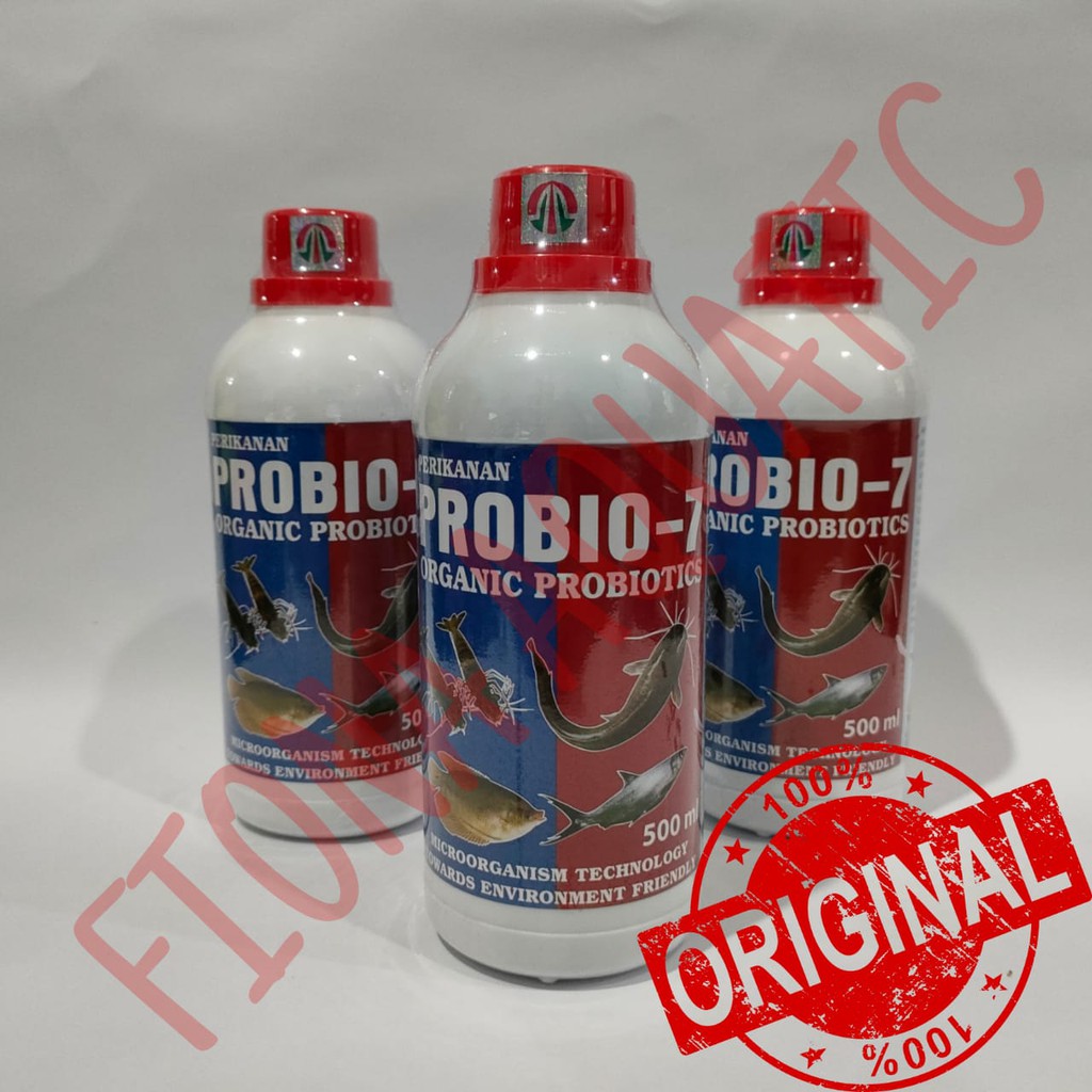 Jual PROBIO 7 UKURAN 500 ML / PROBIOTIK ORGANIK IKAN | Shopee Indonesia
