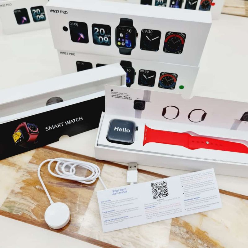 Jual smartwatch HW 22 Pro Scroll | Shopee Indonesia