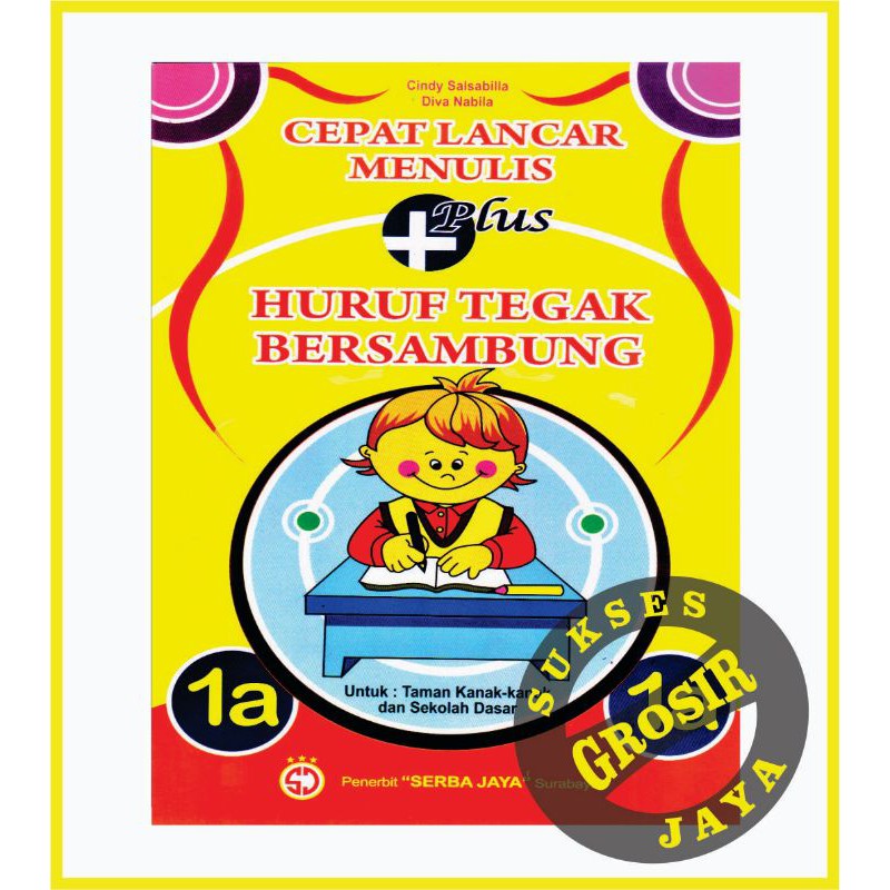 Jual Buku Anak Paud & TK Cepat lancar menulis plus huruf tegak ...