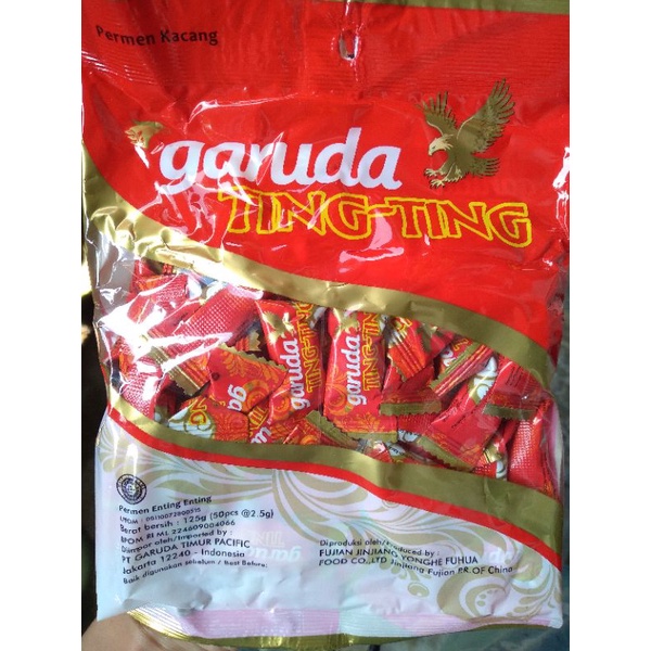 Jual PERMEN JADUL GARUDA TING TING RASA KACANG | Shopee Indonesia