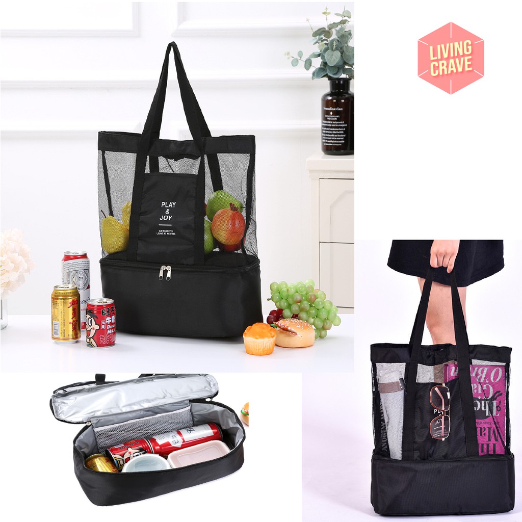 Jual Tas Piknik Olahraga 2 layer Multifungsi dilengkapi dengan ...