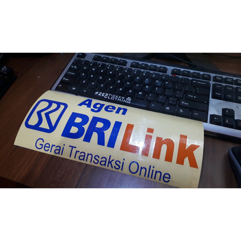 Jual stiker Cutting BRI LINK | Shopee Indonesia