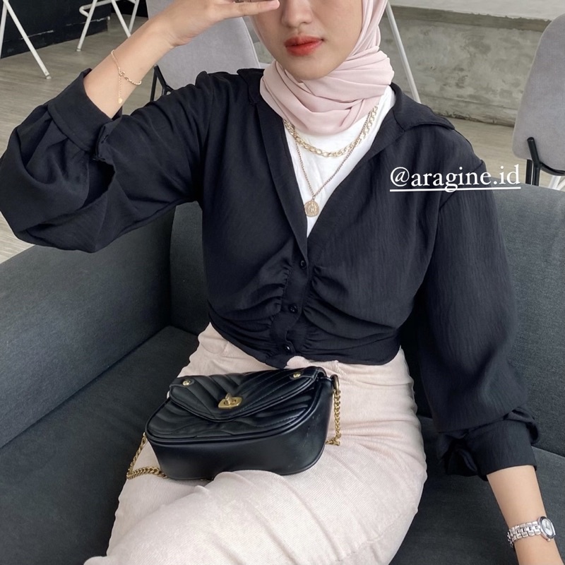Jual marra top by aragine [ready stock] | Shopee Indonesia