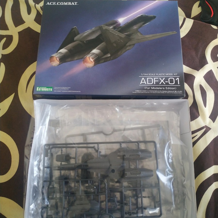 Jual ACE COMBAT Series ADFX-01 1/144 Model kit kotobukiya for modeler ...