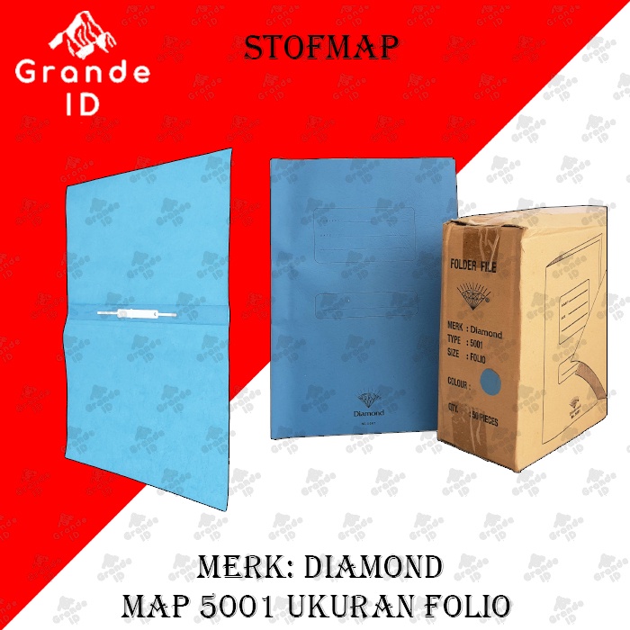 Jual MAP DIAMOND 5001 UKURAN FOLIO MAP ACCO | Shopee Indonesia